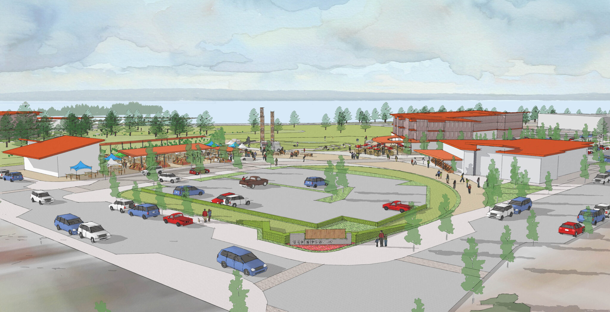 Fisherman's Village (Concept) - Tulalip, WA | Freiheit Architecture